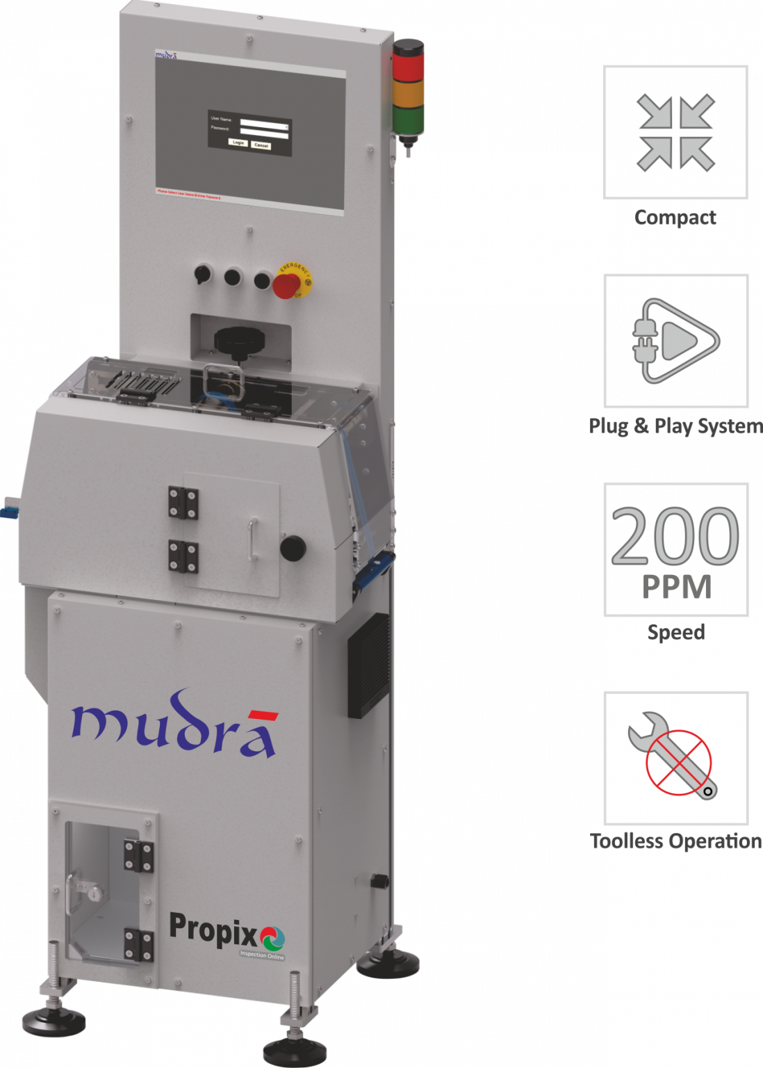Mudra - Online Outsert Serialization Machine - SysTec GmbH