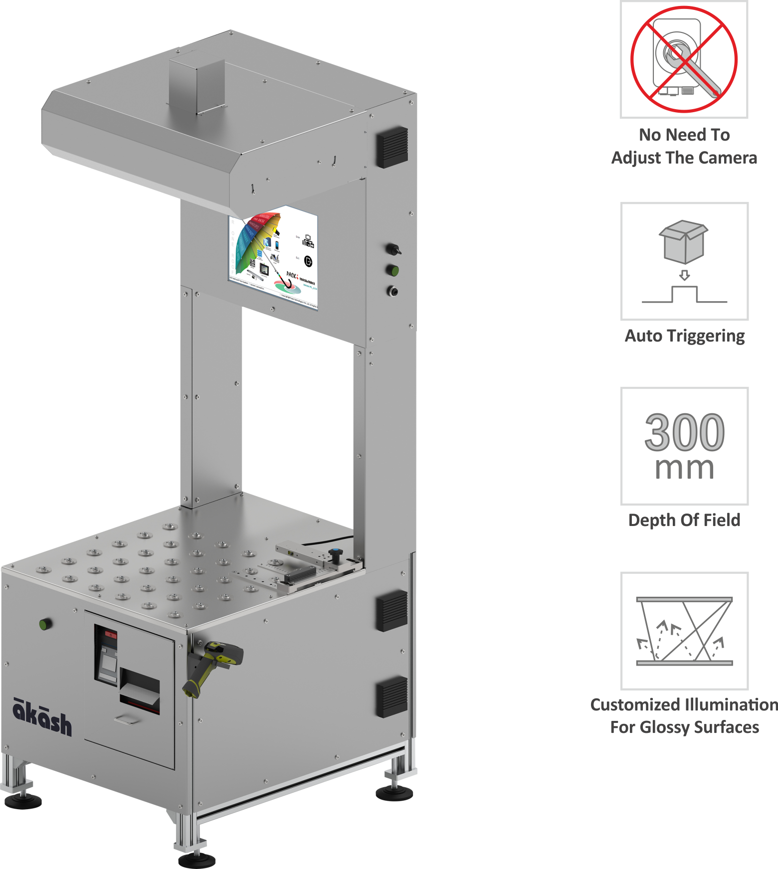 Akash-All-In-One Multi-code scanning System - SysTec GmbH